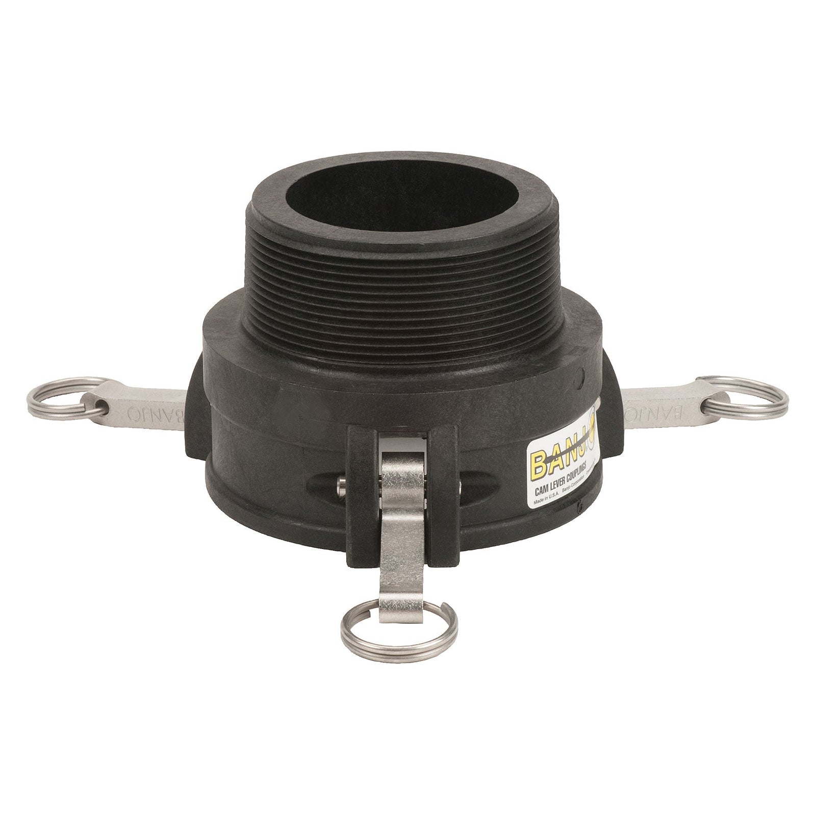 Polypropylene, Type B, Female Coupler x MPT, 1/2 in. to 4 in. Sizes